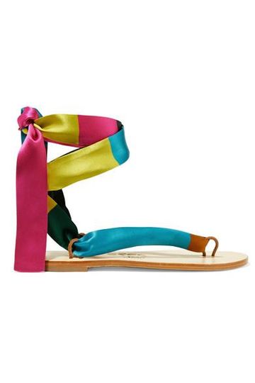 We Found the 25 Best Satin Sandals, Period | Who What Wear