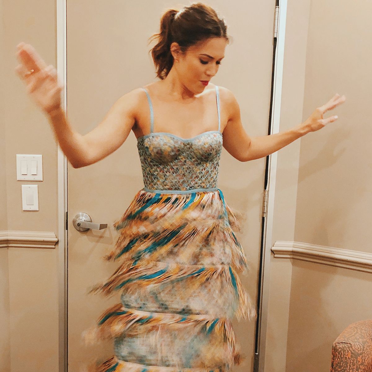 Mandy Moore's New Dress Instagram | Who What Wear