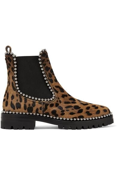 The Leopard-Print Ankle Boot Trend Is Happening | Who What Wear