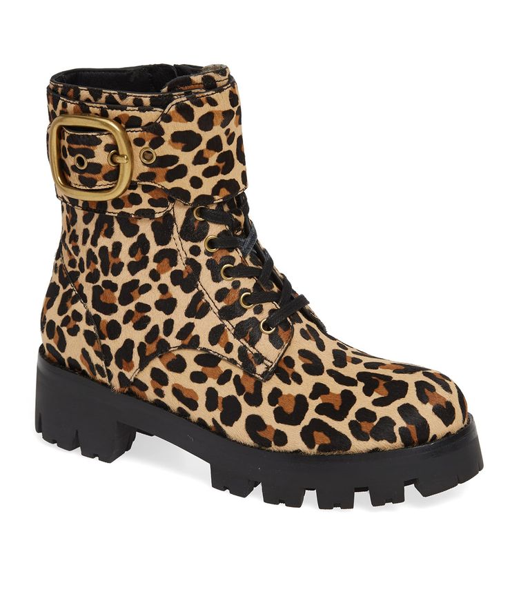 The Leopard-Print Ankle Boot Trend Is Happening | Who What Wear