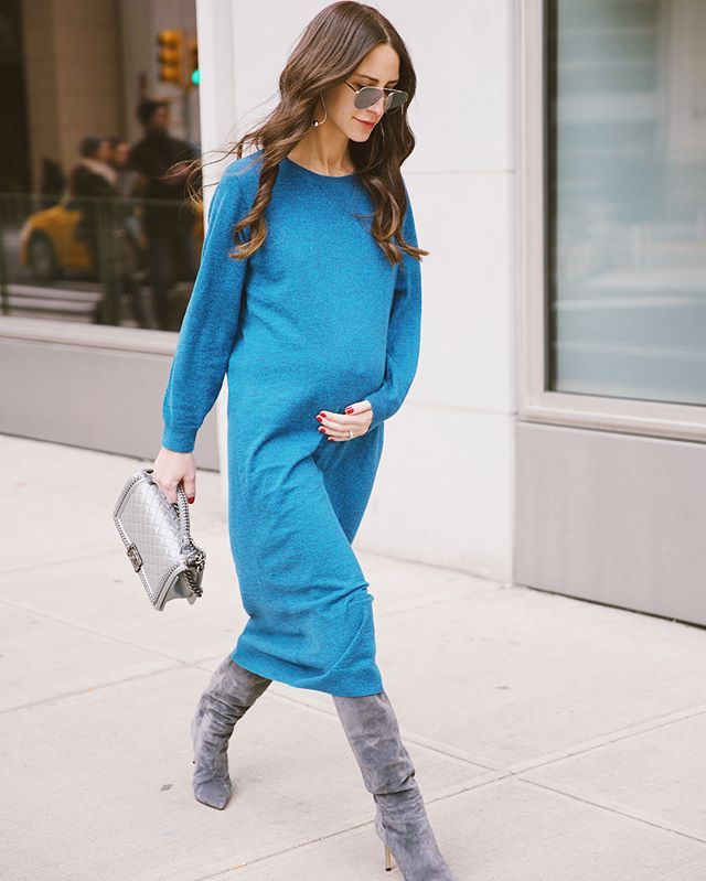 15 Fall Maternity Photo Outfits to Keep You Inspired | Who What Wear