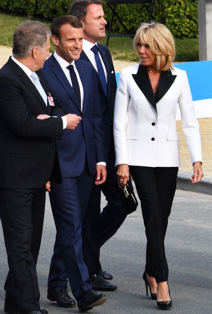 Brigitte Macron's Style Is Perfectly French | Who What Wear