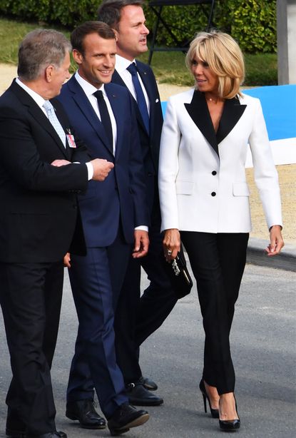 Brigitte Macron's Style Is Perfectly French | Who What Wear