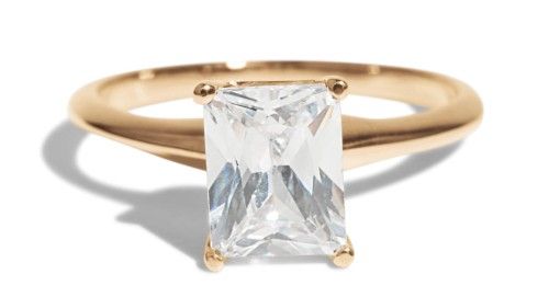 14 Timeless Square Engagement Rings | Who What Wear