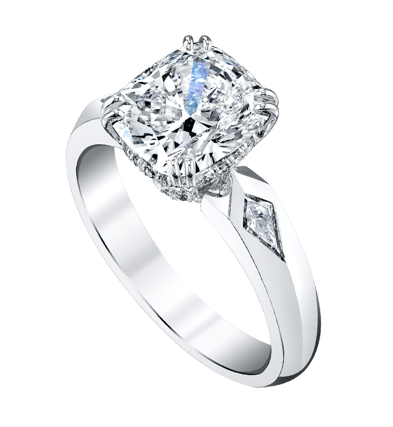 14 Timeless Square Engagement Rings | Who What Wear