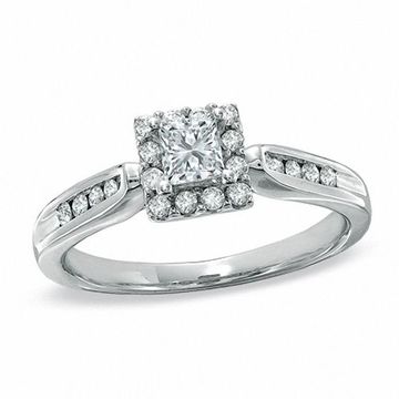 15 Princess-Cut Engagement Rings Too Pretty to Resist | Who What Wear