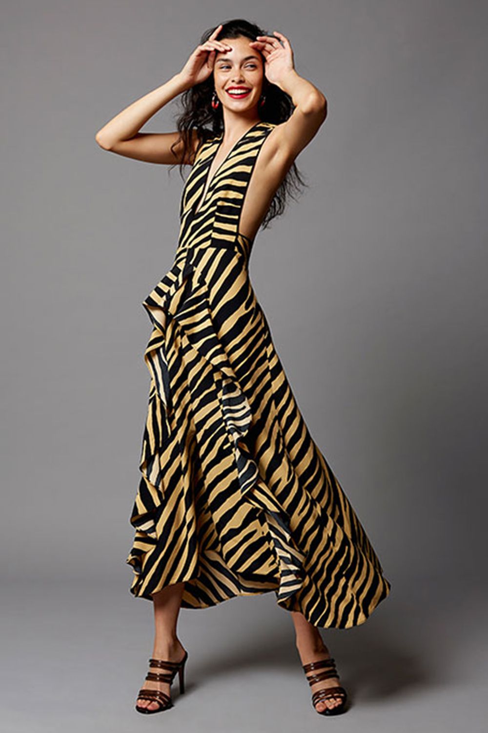 Topshop's Zebra-Print Dress Is Going to Fly Out of Stores | Who What Wear