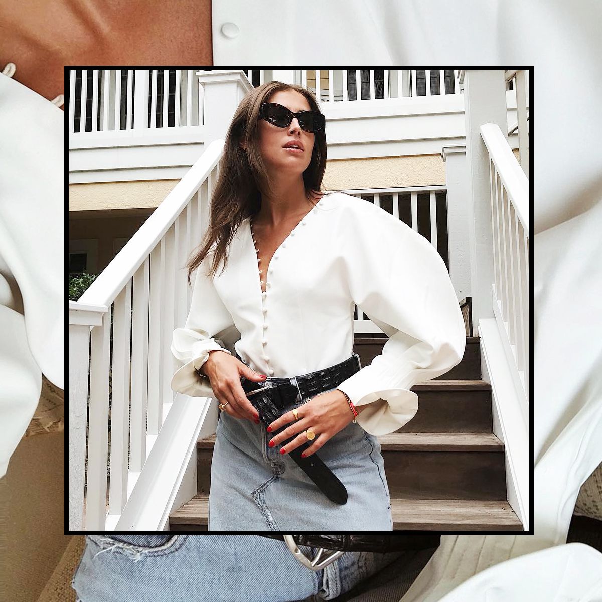 See and Shop the Best White Blouses of the Season | Who What Wear