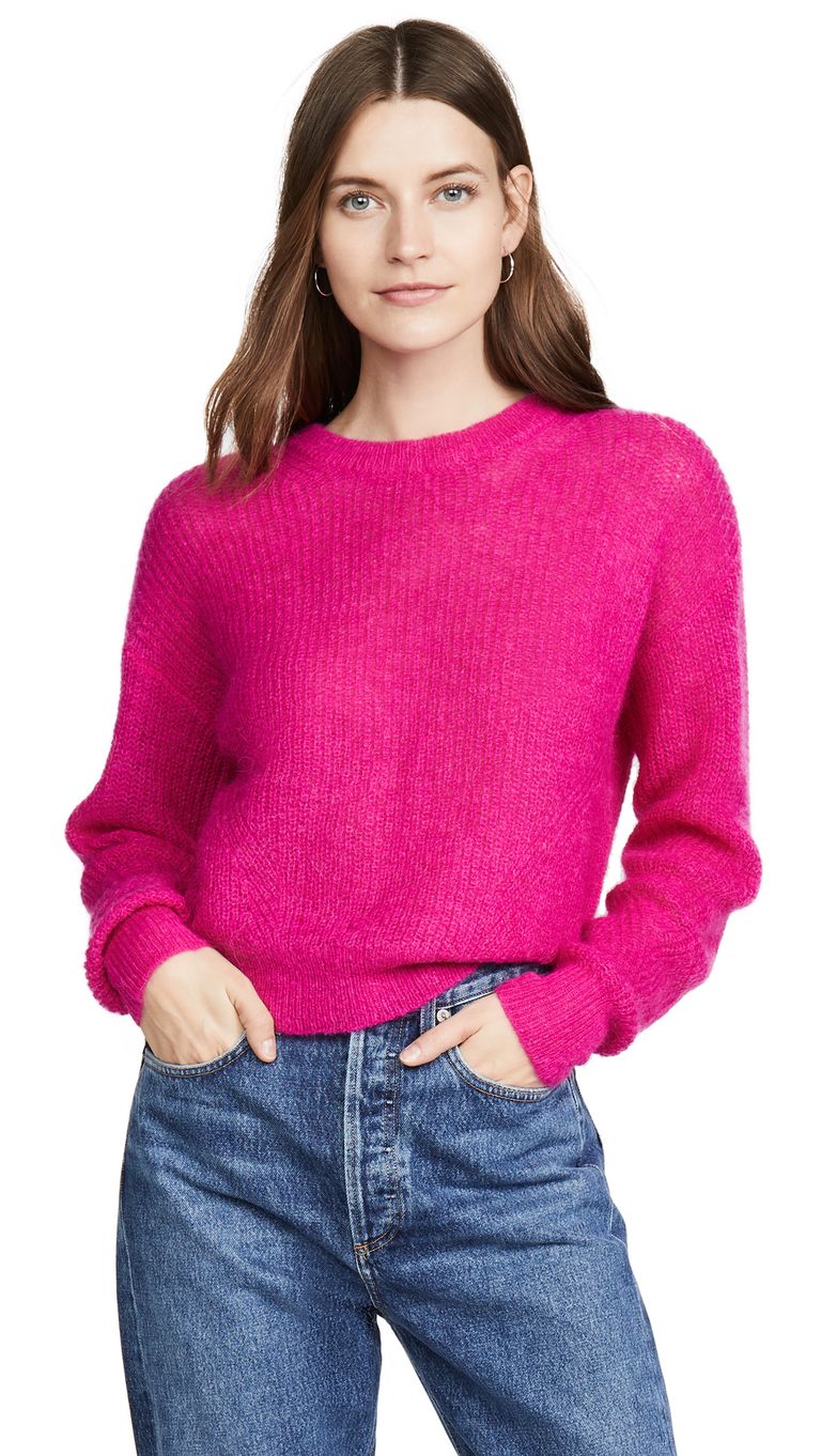 13 Pink Sweater Outfits Were Copying This Season Who What Wear