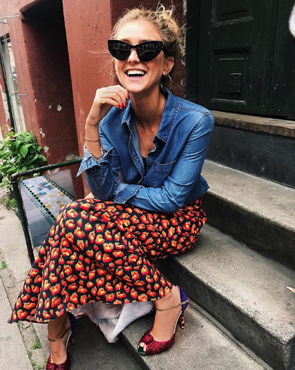 The Best 12 Jean Shirt Outfits to Wear This Fall | Who What Wear