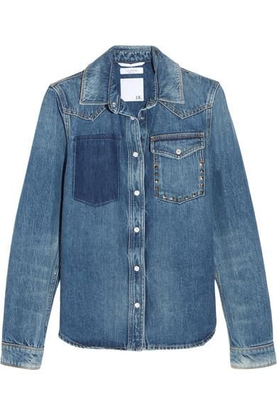 The Best 12 Jean Shirt Outfits to Wear This Fall | Who What Wear