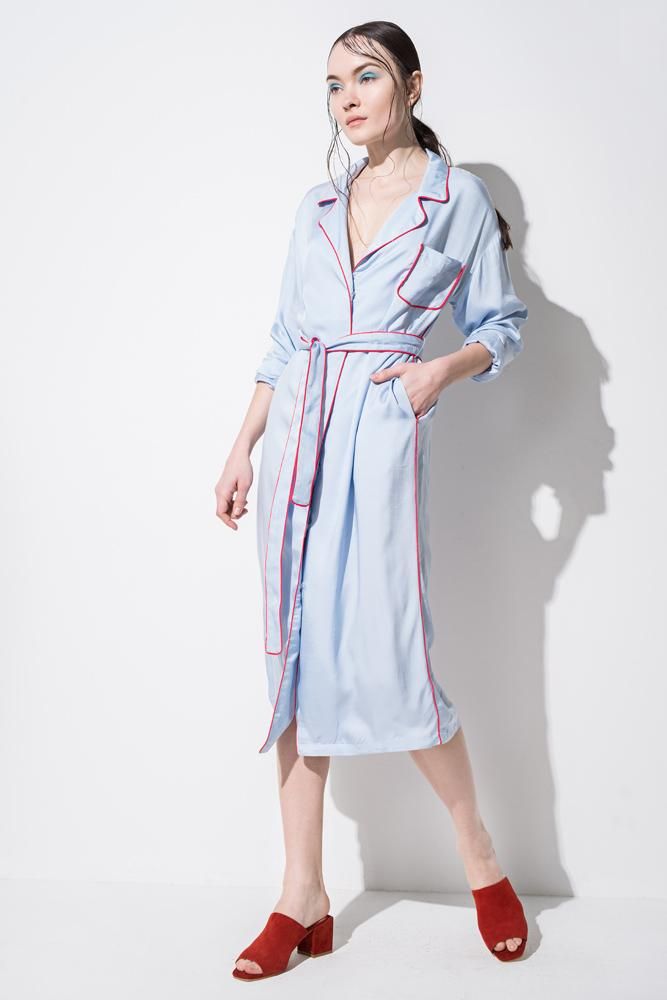 25 Pale Blue Dresses Your Wardrobe Needs This Fall | Who What Wear