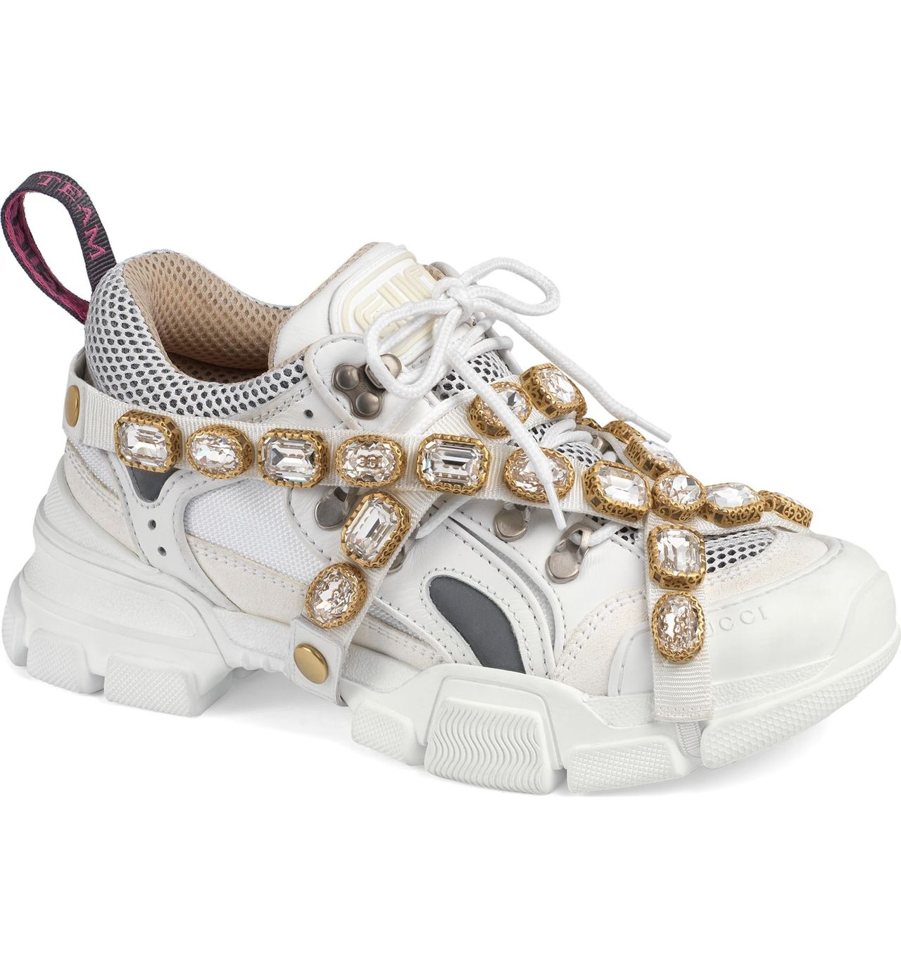 Gucci Just Released Over-the-Top Embellished Sneakers | Who What Wear