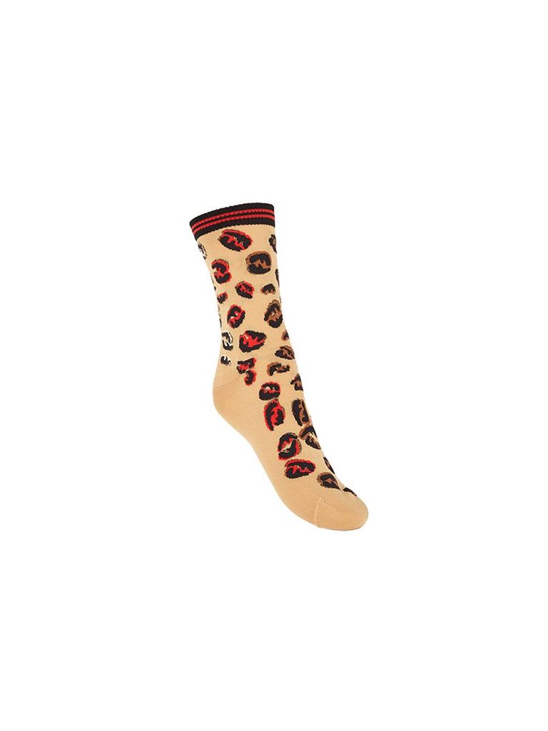 Dress Up All Your Shoes With These Animal-Print Socks | Who What Wear