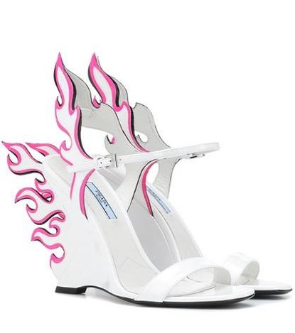 Prada's Flame Heels Are Lighting Up the Internet | Who What Wear