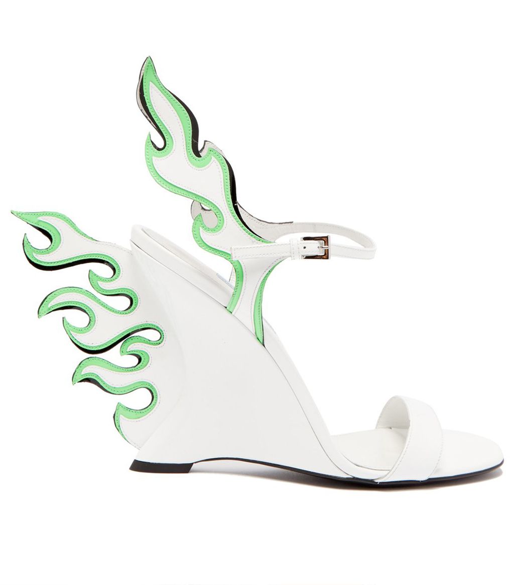 Prada's Flame Heels Are Lighting Up the Internet | Who What Wear