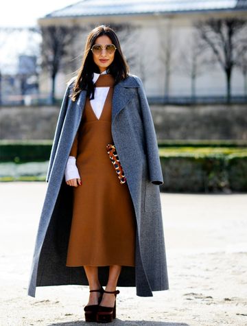 Grey-Coat Outfits: Tried and Tested Ways to Style It | Who What Wear