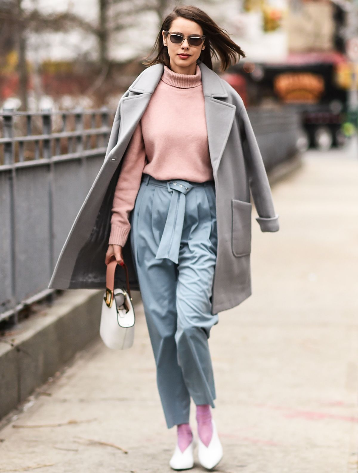 Grey-Coat Outfits: Tried and Tested Ways to Style It | Who What Wear