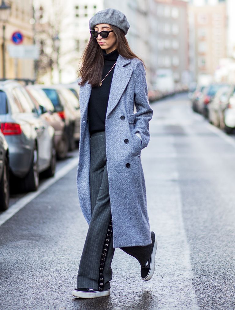 Grey-Coat Outfits: Tried and Tested Ways to Style It | Who What Wear