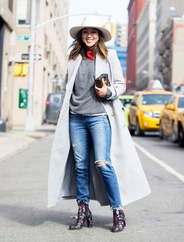 Grey-Coat Outfits: Tried and Tested Ways to Style It | Who What Wear