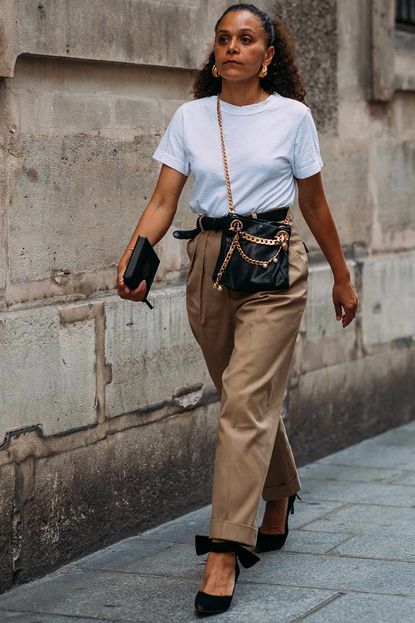 The Return of Khaki Pants | Who What Wear