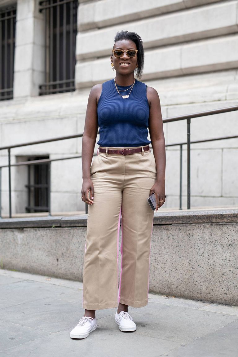 The Return of Khaki Pants | Who What Wear