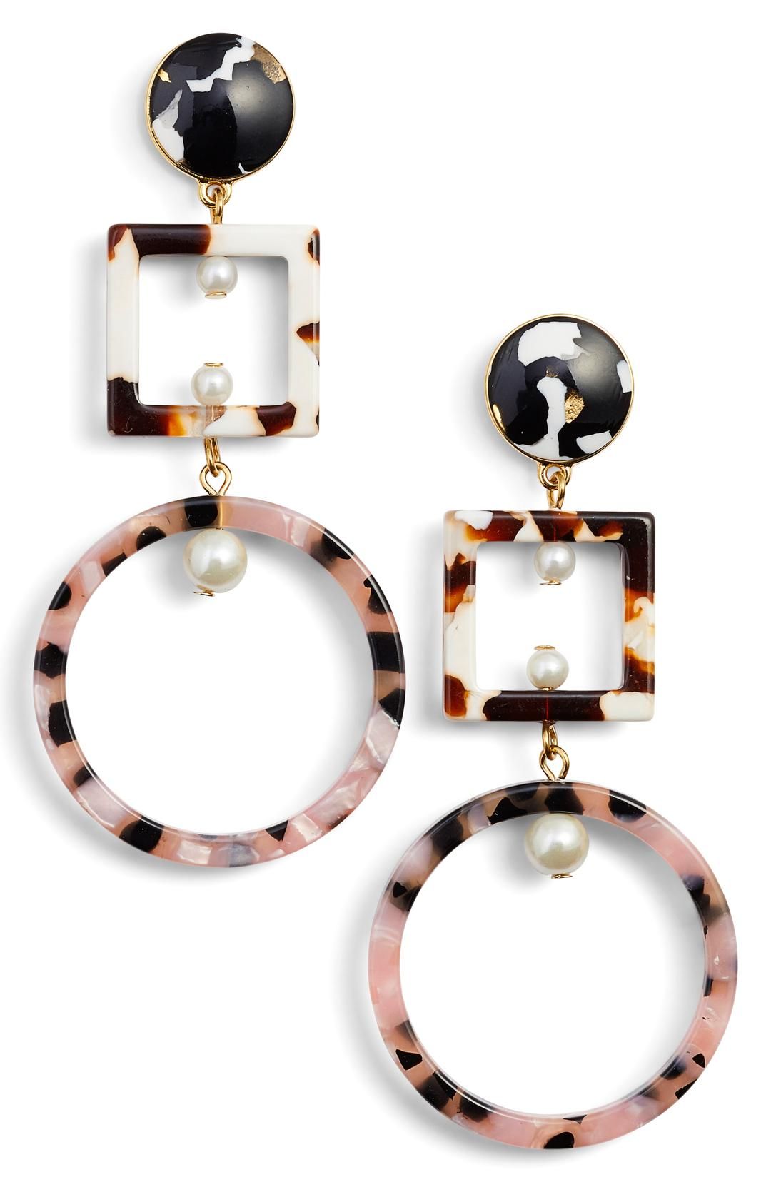22 Geometric Earrings to Wear This Fall | Who What Wear