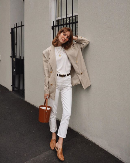 15 All-White Fall Outfits That Look So Fresh | Who What Wear