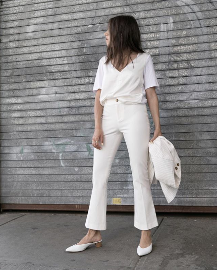 15 All-White Fall Outfits That Look So Fresh | Who What Wear