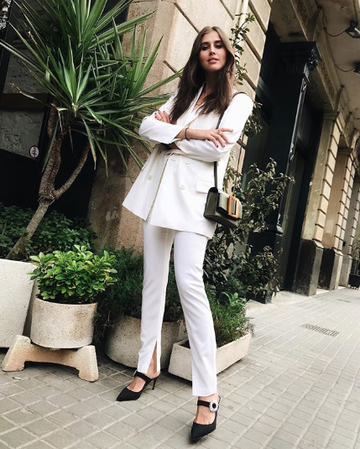 15 All-White Fall Outfits That Look So Fresh | Who What Wear