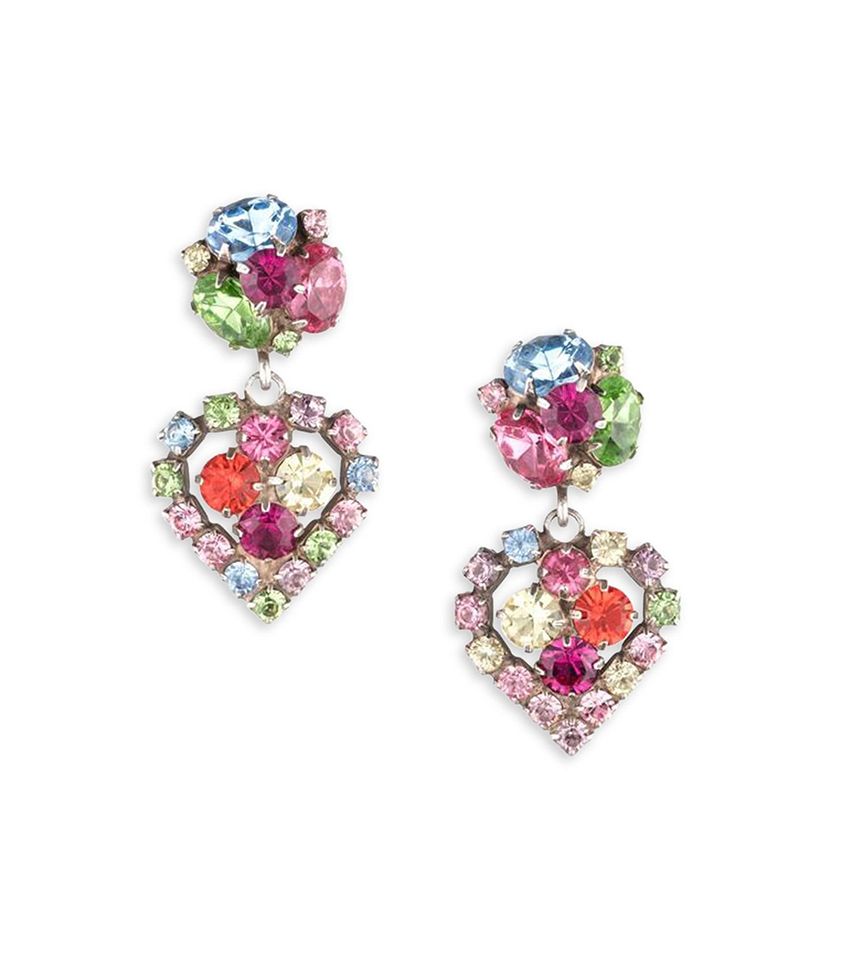 25 Pairs of Cute Heart Earrings | Who What Wear