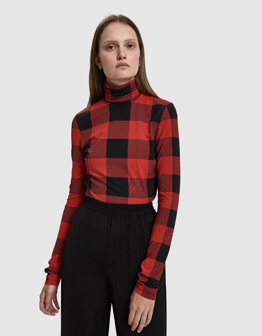 The Printed Turtlenecks Fashion Girls Are Stocking Up On | Who What Wear