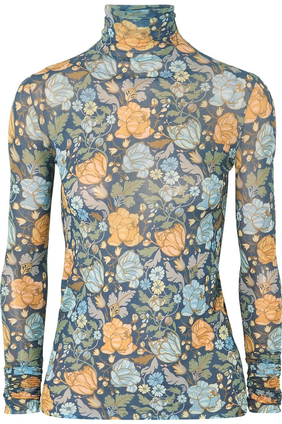 The Printed Turtlenecks Fashion Girls Are Stocking Up On | Who What Wear