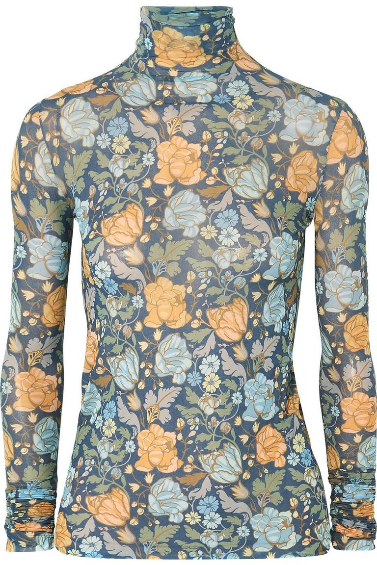 The Printed Turtlenecks Fashion Girls Are Stocking Up On | Who What Wear