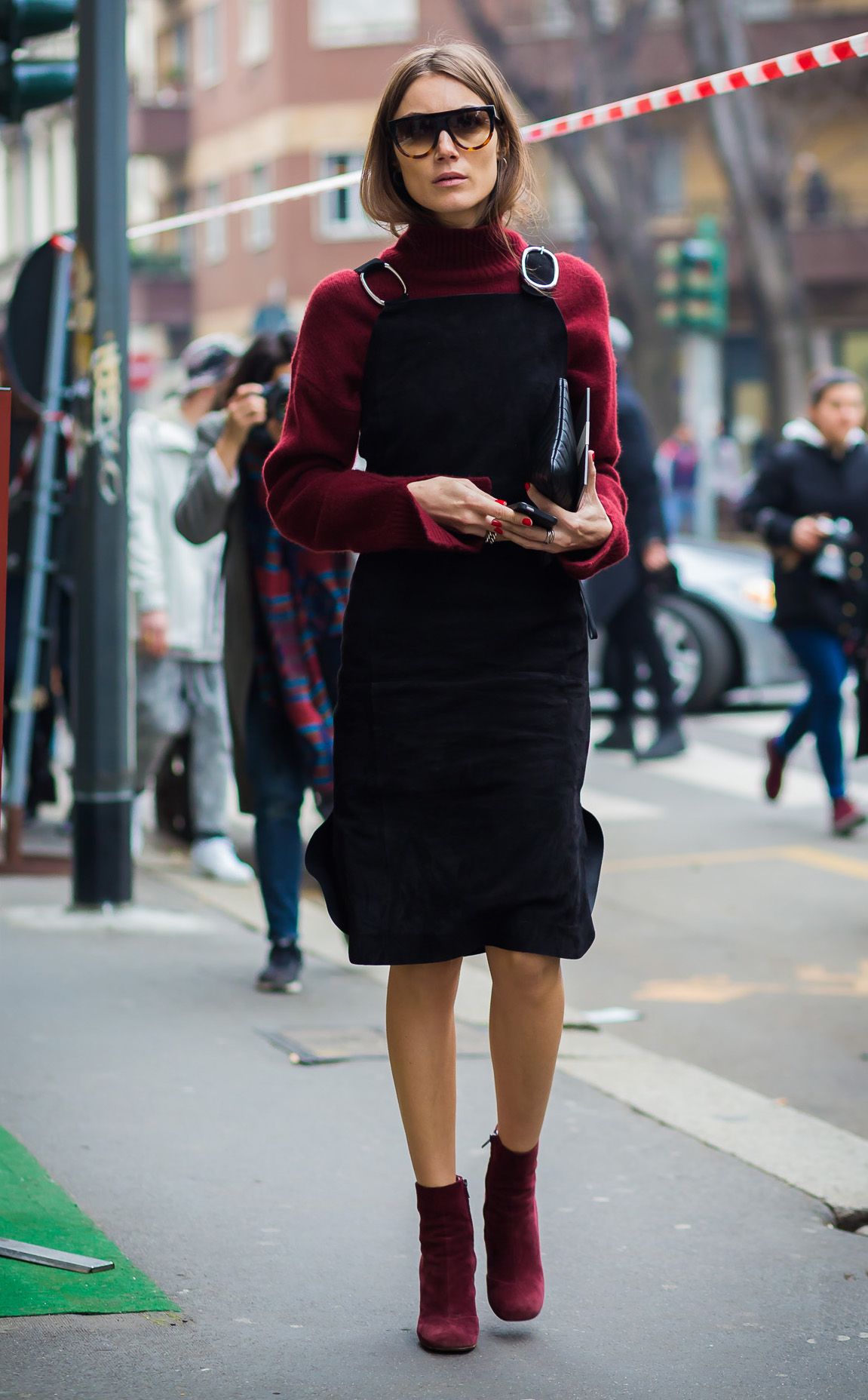 Found: The Best Overall Dress Outfits for Fall | Who What Wear
