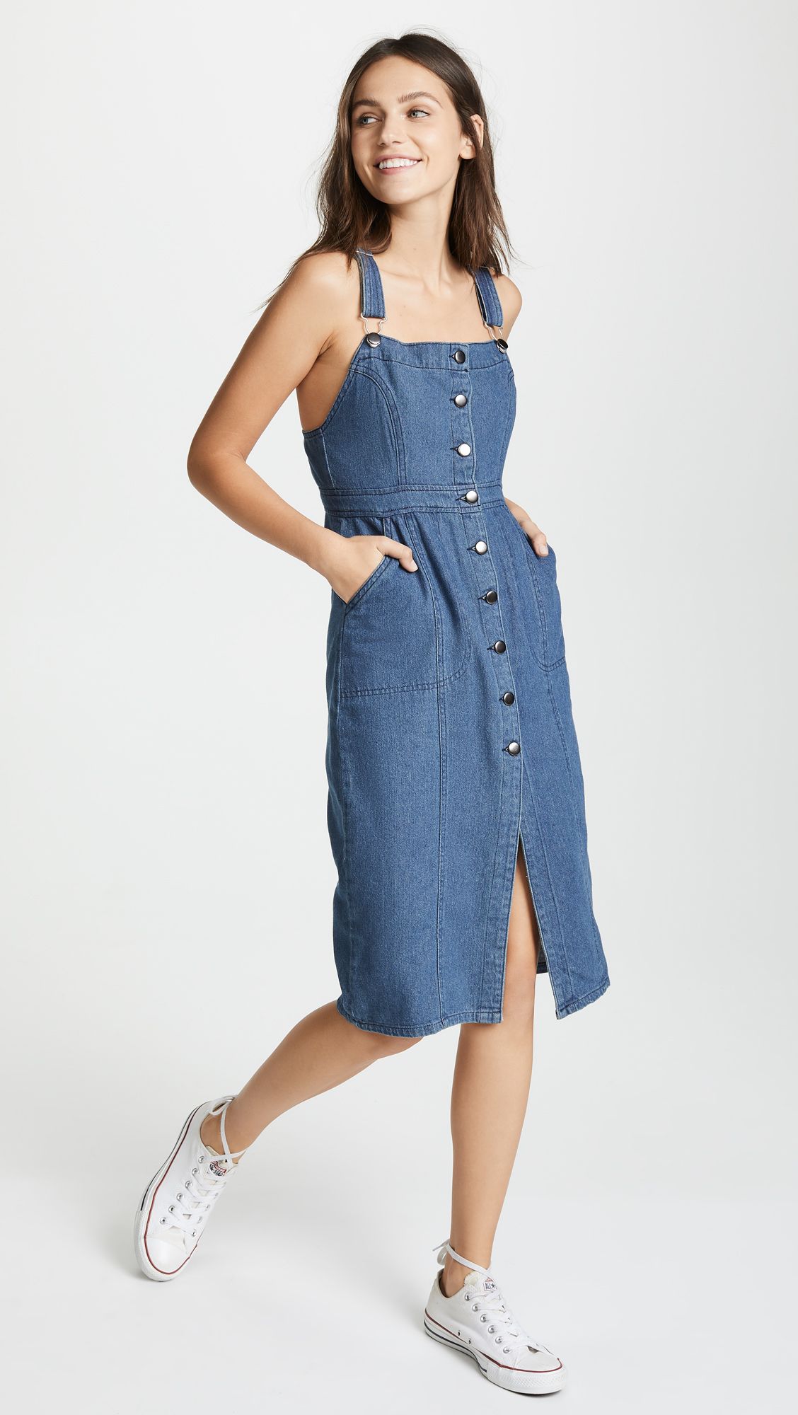 Found: The Best Overall Dress Outfits for Fall | Who What Wear