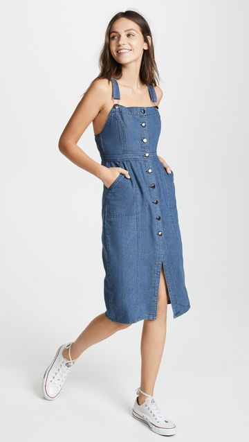 Found: The Best Overall Dress Outfits for Fall | Who What Wear
