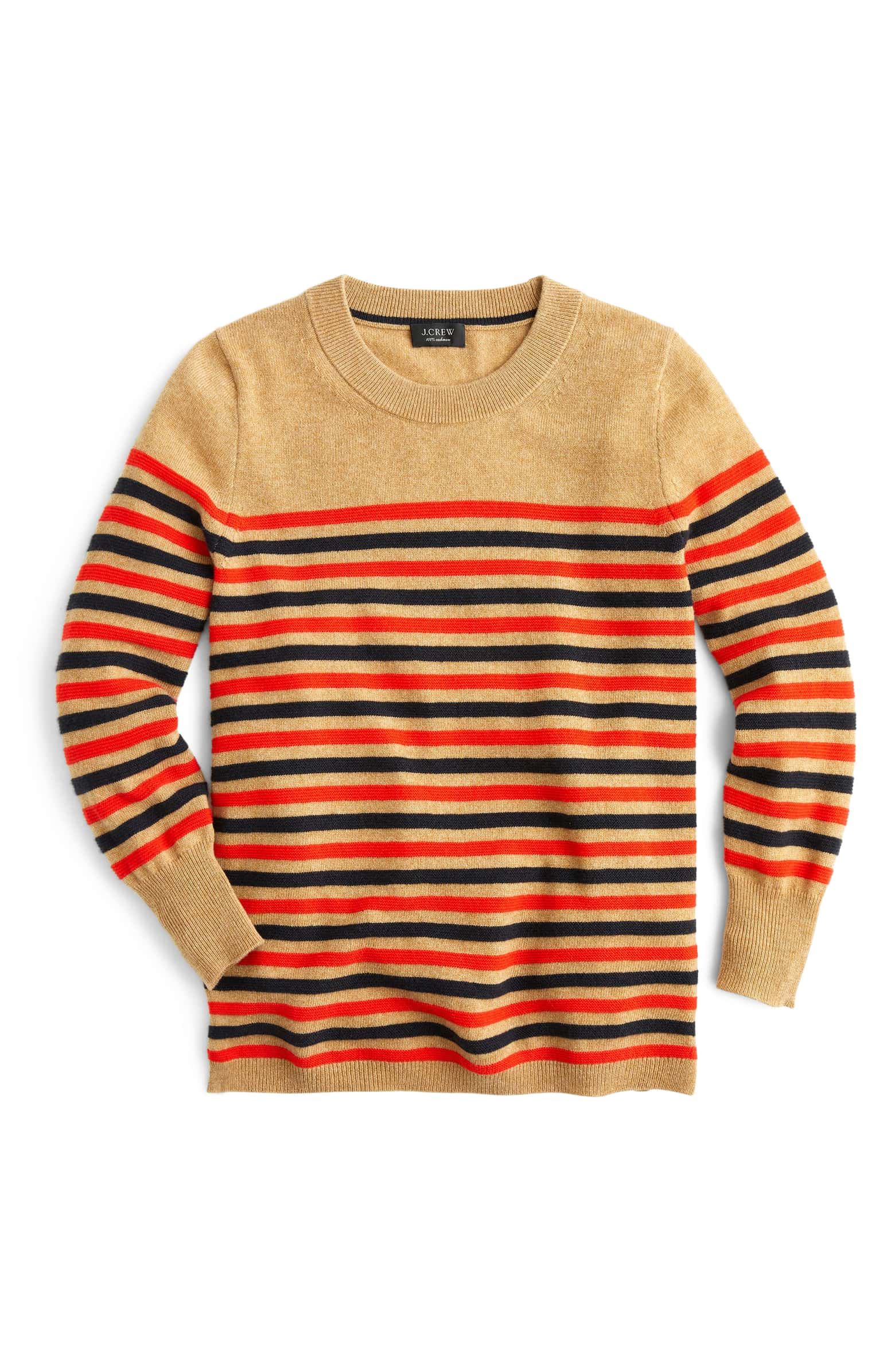 These Striped Sweaters Go with Every Major Fall Trend | Who What Wear