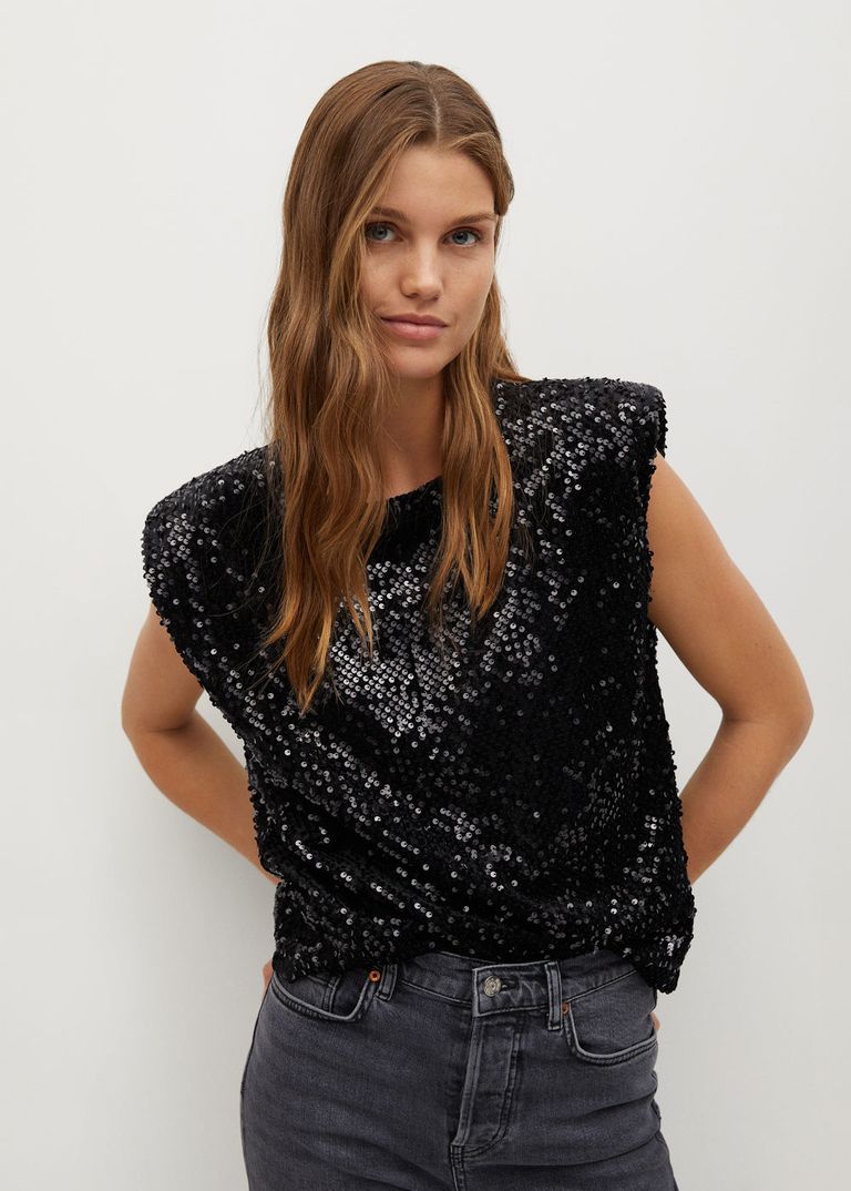 24 Stylish Sequin Holiday Tops That Are So Festive | Who What Wear