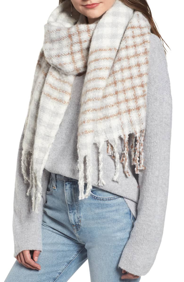 The 20 Best Plaid Scarves That Will Help You Survive Fall | Who What Wear