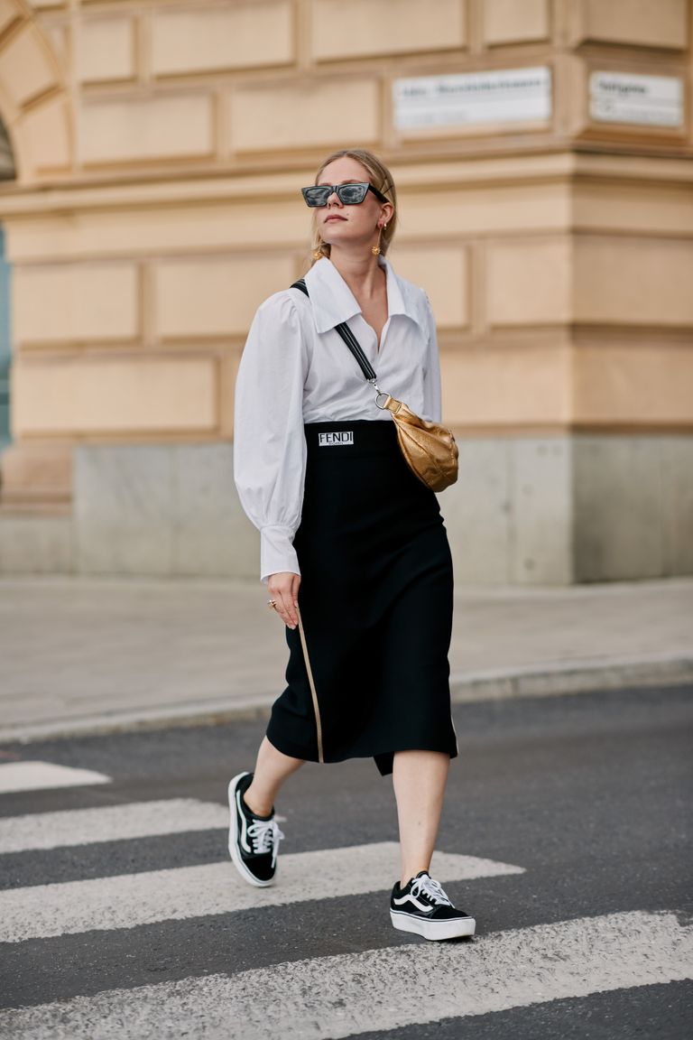 How Street Style Girls Wear Vans Sneakers | Who What Wear