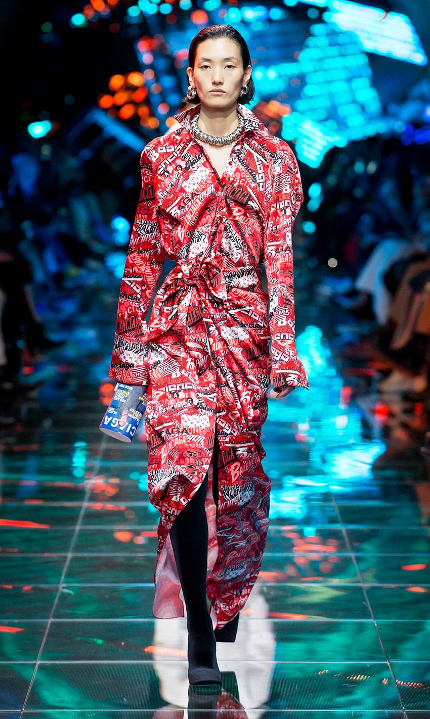 The Balenciaga Runway Show Spring 2019 Review | Who What Wear