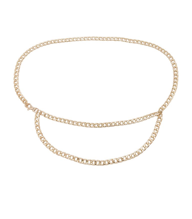 The Slip Dress–and–Chain Belt Outfits Editors Love | Who What Wear