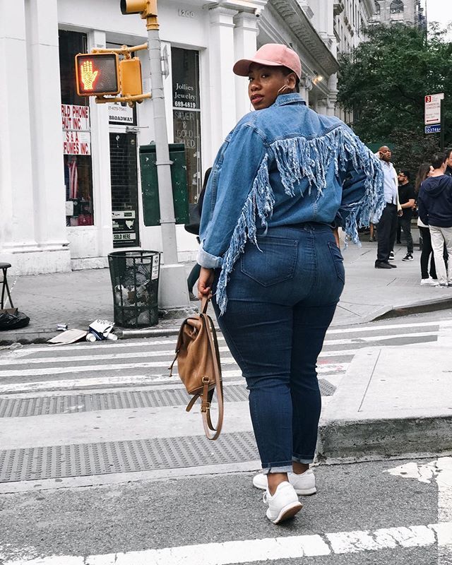 15 Jean-Shirt Outfits for Winter That Are Essential | Who What Wear