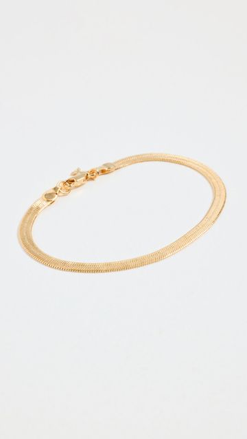 22 Simple Bracelets You'll Never Have to Take Off | Who What Wear