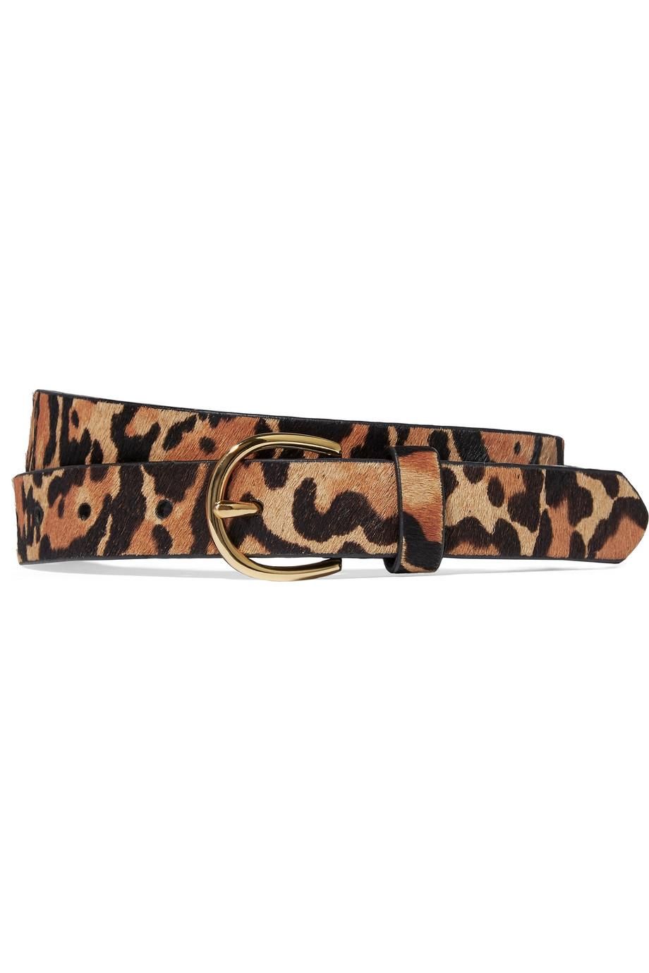 Add These Leopard-Print Belts to Your Closet Now | Who What Wear