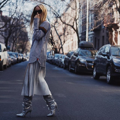 14 Metallic Outfits We’re Trying This Fall | Who What Wear