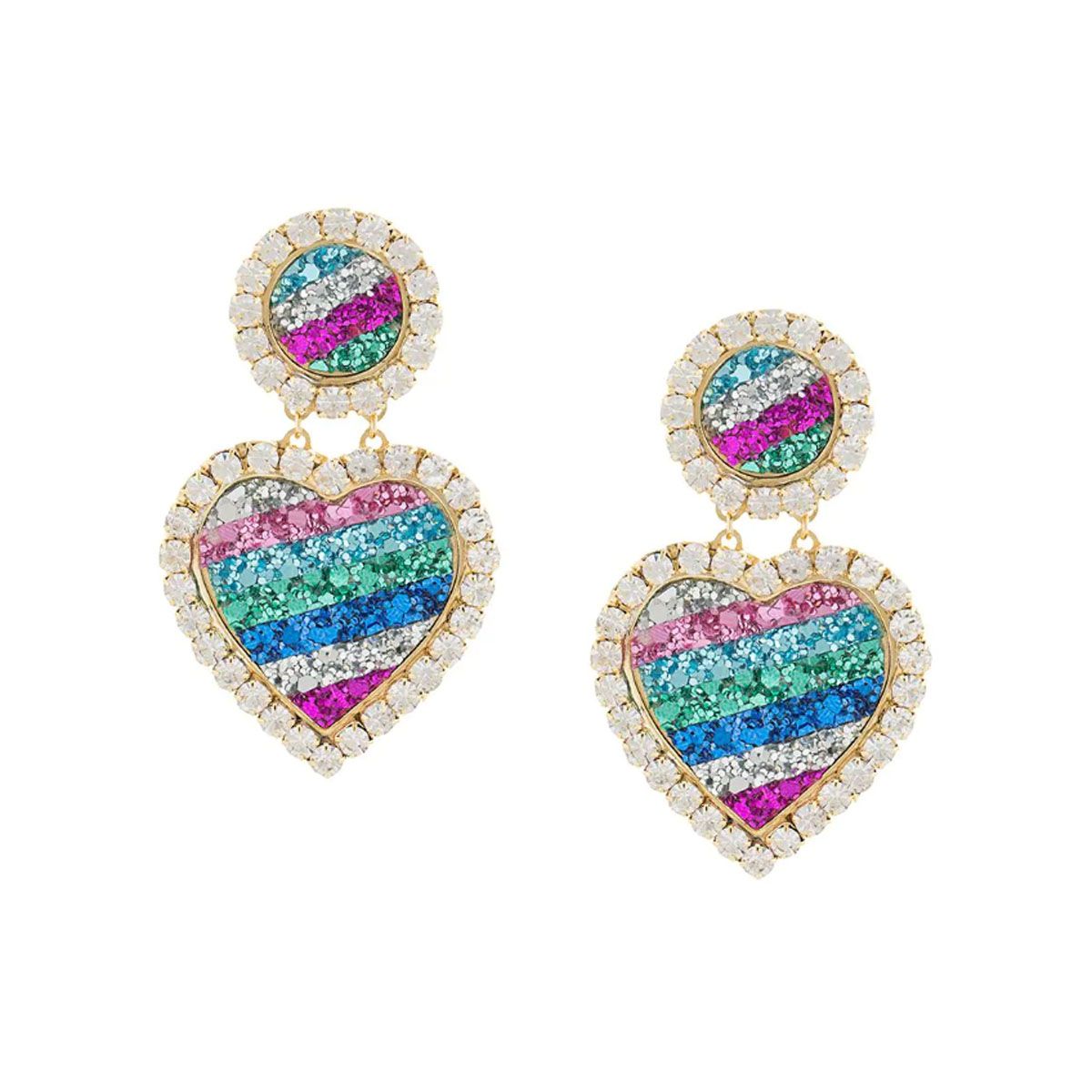 The Best Heart Earrings Have Arrived for Party Season | Who What Wear