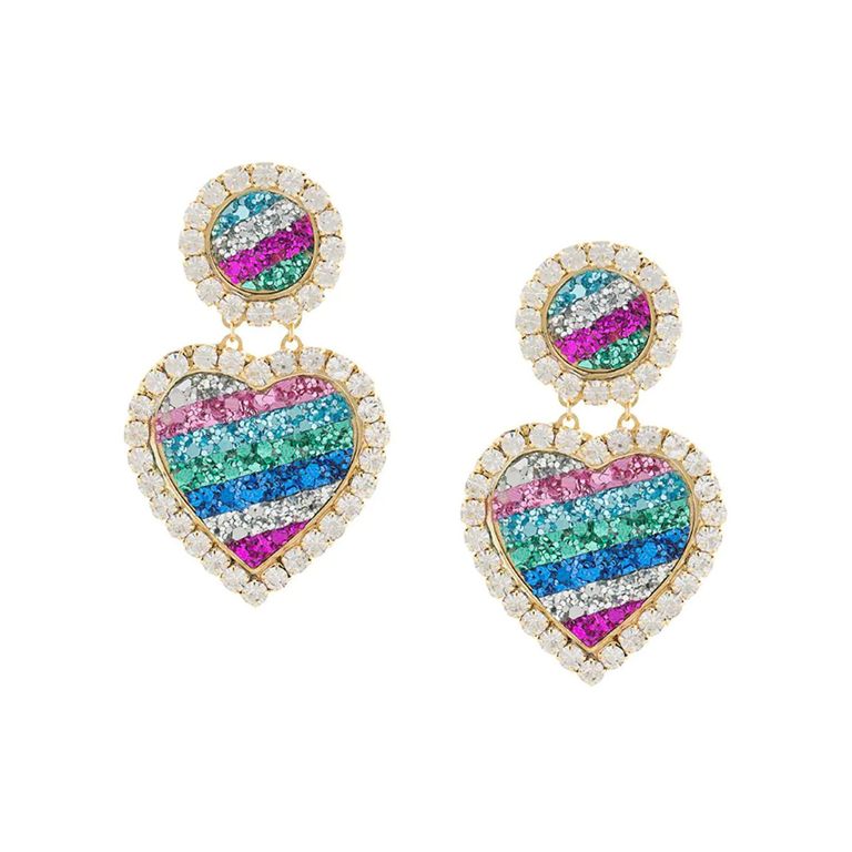 The Best Heart Earrings Have Arrived for Party Season | Who What Wear