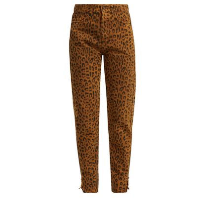 These Are the 16 Best Pairs of Leopard-Print Jeans for 2018 | Who What Wear